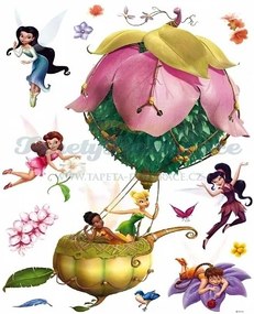 Samolepicí dekorace 65x85cm Disney Fairies AGF00884