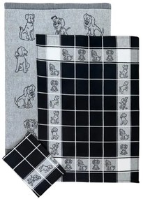 SVITAP sleep well Utěrky Extra savé 50x70 cm Pejsci, 3 ks