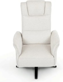Polohovací křeslo béžové, elektrické TV-C5590 CRM2