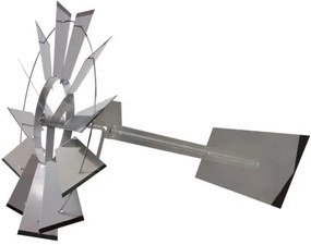Tuin Větrný mlýn stříbřitě šedá - 245 cm