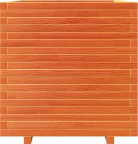 Zahradní truhlík voskově hnědý 70x70x72,5 cm masivní borovice 3282586