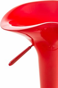 Sada 2 barových židlí Saddle – červená