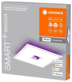Ledvance- LED RGBW Stmívatelné stropní svítidlo SMART+ PLANON LED/24W/230V Wi-Fi