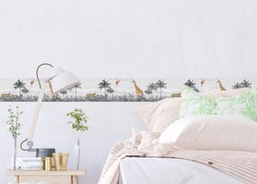 Dětská samolepící bordura na zeď Jungle | 5 m x 9.7 cm | DWBD8129