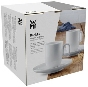 Bílé porcelánové šálky v sadě 2 ks na espresso 60 ml Barista – WMF