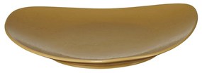 Kameninový talíř 23x27,5 cm CUBA OCRA ASA Selection - okrový