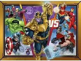 Ravensburger Avengers: Superhrdinové - 4x100 dílků / od 5 let