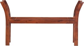 Lavice 111 cm masivní akáciové dřevo 286264