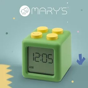 Mary's Budík - kostka, zelená