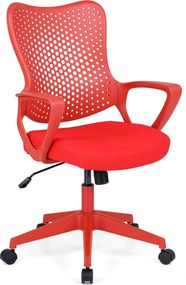 Costway Ergonomická kancelářská židle s prodyšným síťovaným opěradlem, výškově