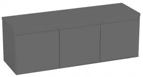 Komoda s 3 kontej. zásuvkami REA Amy 12 - graphite