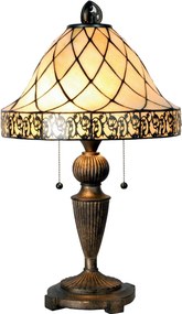 Stolní lampa Tiffany Filigree - Ø 36*62 cm