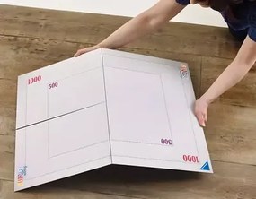 Ravensburger Puzzle Handy / Skládací podložka na puzzle / 80 x 57 cm /