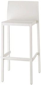 SCAB - Barová židle KATE nízká - bílá