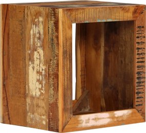 vidaXL Stolička 40 x 30 x 40 cm masivní recyklované dřevo [246270]
