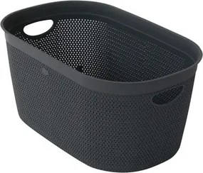 Belli e Forti RATA šedá / Koš na prádlo / plast / 60 l