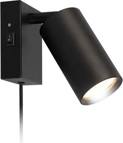 Nástěnná lampa Solight černá WO3002-B