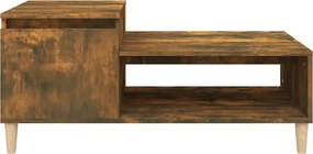 vidaXL Konferenční stolek 100 x 50 x 45 cm kompozitní dřevo [821129] Barva: hnědý dub