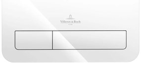 VILLEROY & BOCH Villeroy Boch ViConnect: M200 ovládací tlačítko k WC, Glass Glossy White, 922400RE
