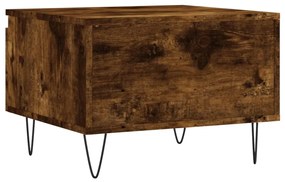 Konferenční stolek kouřový dub 50 x 46 x 35 cm kompozitní dřevo - Default Title