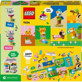 LEGO CLASSIC Tvořiví mazlíčci 11034 STAVEBNICE 2211034