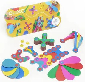 Clixo Rainbow Magnetická stavebnice / 42ks / od 4 let