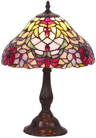Stolní lampa rabalux - tiffany vitrážová stolní lampa 1xe27/60w/230v