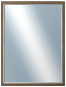 DANTIK - Zarámované zrcadlo - rozměr s rámem cca 60x80 cm z lišty TAIGA sv.hnědá (3106)
