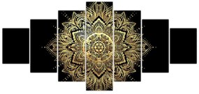 Obraz - Mandala bohatství (210x100 cm)