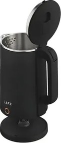 Lafe Double Wall černá / Rychlovarná konvice / 1,8 l / 1800 W / dvoust