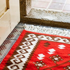 Vlněný Kilim "Vinná réva"