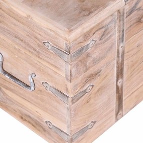Úložné truhly sada 2 ks akáciové dřevo 244054