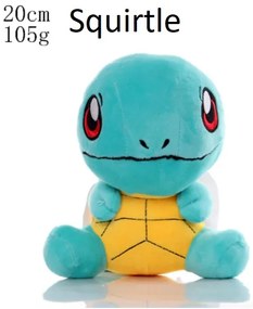 Plyšové hračky Pokémonů cca 20 cm Varianta: Squirtle sedící 20cm