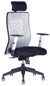 Office Pro Kancelářská židle CALYPSO XL s podhlavníkem SP1 Barva opěráku: 12A11 šedá