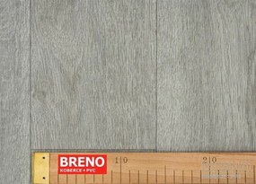 Breno PVC POLARIS Monterey Oak 976M – šedé dřevo, šíře 400 cm