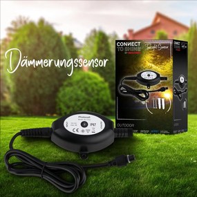 BRI 3921015 CONNECT TO SHINE soumrakový senzor se spojkou, IP67 - BRILONER