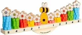 Bigjigs Toys Vyvažovací hra Včelky / od 3 let