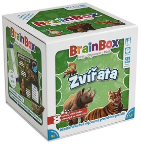 GreenBoardGames BrainBox CZ - zvířata