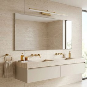 Toolight Rea, Koupelnové nástěnné LED svítidlo APP1877-1W 80cm BRUSH GOLD, OSW-66032