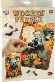 MOXY Obrysové puzzle Koala / 117 dílků