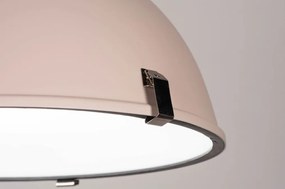 Závěsné růžové retro svítidlo do dětského pokoje Pinkbruin