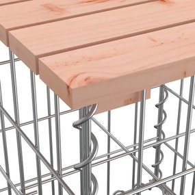 Zahradní lavice gabionový design 184x71x65,5 cm masiv douglasky 3196237