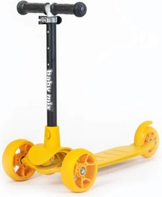 Dětská koloběžka Baby Mix Prime žlutá