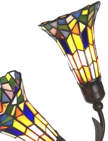 Stolní lampa Tiffany Old – 46x28x63 cm
