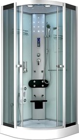 BPS-koupelny Hydromasážní box HYD-R71W 80, 80x80 bez sauny