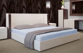 Světle modré napínacím plachty na postele Šířka: 140 cm | Délka: 200 cm