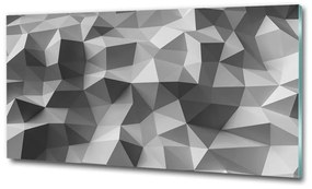 Wallmuralia Foto obraz skleněný horizontální Abstrakce trojúhelníky 100x50