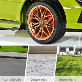 Costway 12 V Lamborghini dětské elektrické autíčko s 2,4 G dálkovým ovládáním