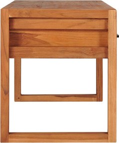 TV stolek 100 x 40 x 45 cm teakové dřevo 325272