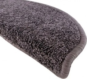 Vopi Nášlapy na schody Capri šedý půlkruh, samolepící - 24x65 půlkruh (rozměr včetně ohybu)
